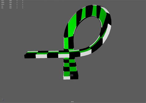 Beginner Question How Would I Go About UV Mapping This I Want The Pattern To Follow The Curve