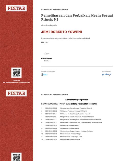 E Certificate Pdf
