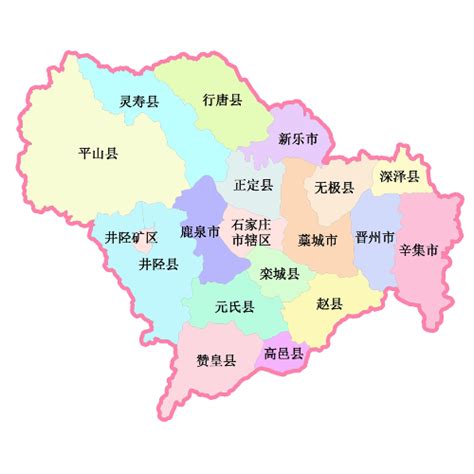 石家庄地图