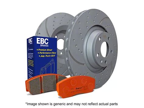 Ebc Brakes F 350 Super Duty Stage 8 Orangestuff 8 Lug Brake Rotor And