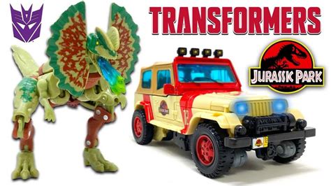 Transformers X Jurassic Park Crossover Autobot Jp12 And Decepticon