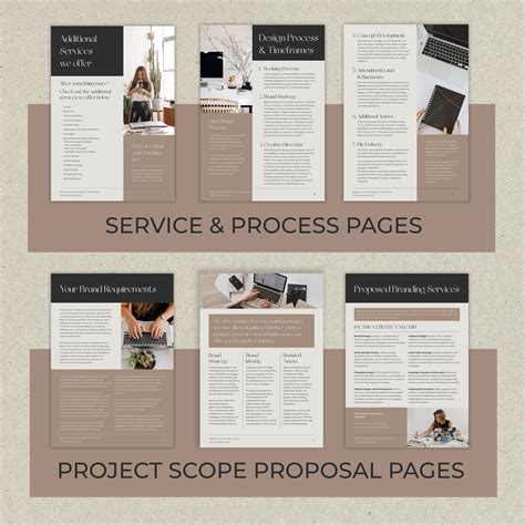 Project Proposal Guide Template Brand Designer Quote Pack Template