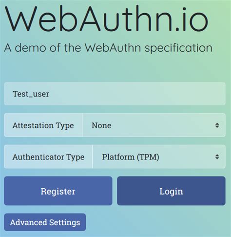webauthn embedded lab vienna for iot and security