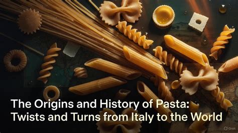 The Origins And History Of Pasta Twists And Turns From Italy To The