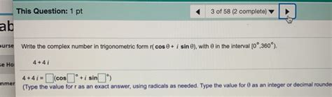 solved this question 1 pt 3 of 58 2 complete ab burse