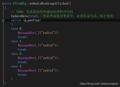Mfc Radiobutton 的分组用法，几个radiobutton控件分成一组，切换选择使用。mfc Radiobutton 分组 Csdn博客