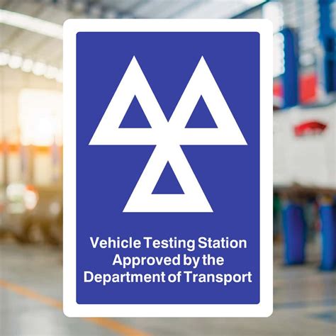 Mot Testing Station Sign Garage Safety Sign Mot Testing Station Sign Garage Safety Sign
