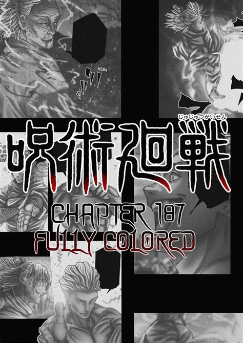 I Colored Hakari Vs Kashimo Jujutsu Kaisen Chapter 187 Fully Colored