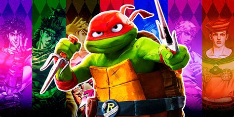 How A Jojos Bizarre Adventure Reference Made It Into Tmnt Mutant Mayhem