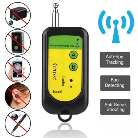 Jual Rf Wireless Signal Detector Tracker Portable Camera Finder Full Frequency Alarm Device Anti