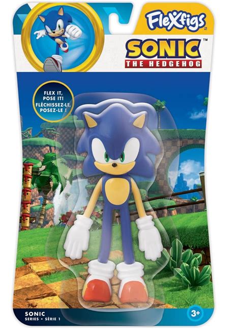 Sonic Sonic The Hedgehog Collectible Action Figure Flexible