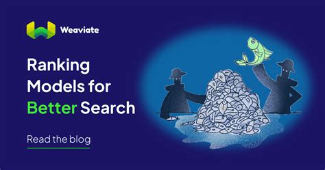 Ranking Models For Better Search Weaviate