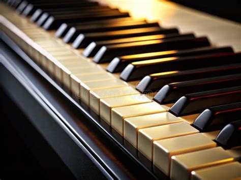 A Deep Dive Into The Intricate Texture Of Piano Keys A Closeup View On
