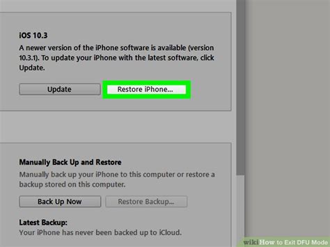 How To Exit DFU Mode Steps With Pictures WikiHow Tech