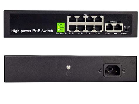 .8-port Ethernet POE Switch POE-SW8A - ATEHNO