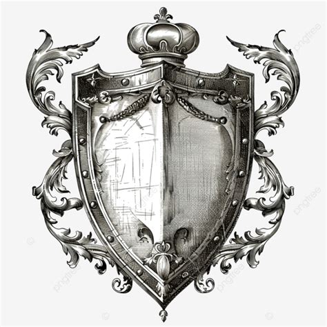 무료 빈티지 방패 조각 복고풍 미술 방패 Png 일러스트 및 이미지 에 대한 무료 다운로드 Pngtree