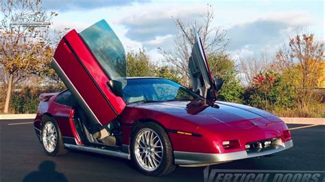 Pontiac Fiero From Illinois Featuring Vertical Doors Inc Door
