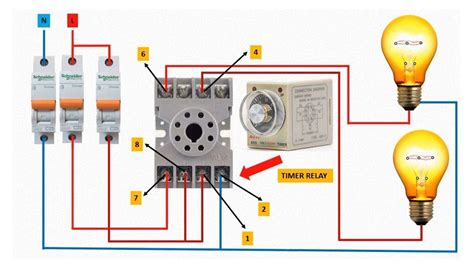 How To Wire 8 Pin Timer Relay At Regena Rudolph Blog