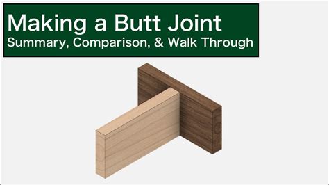 Butt Joint Advantages And Disadvantages At Sara Sheridan Blog