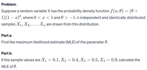 Solved Problem Suppose A Random Variable X Has The