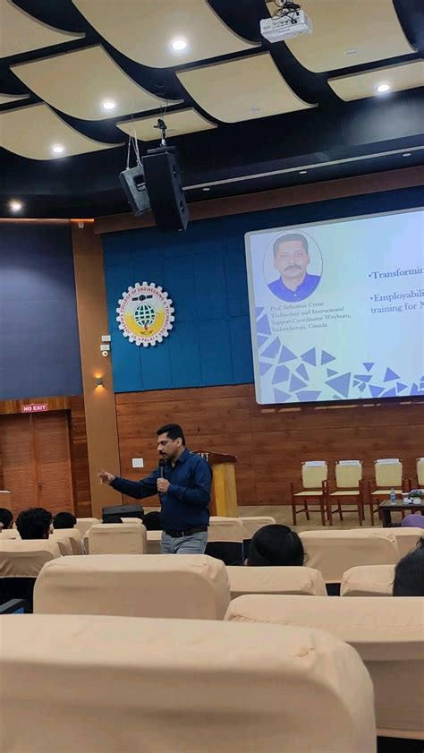 Niranjana S Nair On Linkedin Lecture By Prof Sebastian Cyriac Technology And Instruvtional