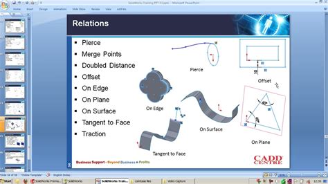 Geometric Relations Solidworks Pierce Merge Points Doubled Distance Offset On Edge Plane