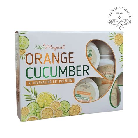 Skin Magical Orange Cucumber Premium Rejuvenating Set Shopee Philippines