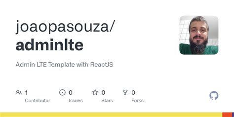 Github Joaopasouzaadminlte Admin Lte Template With Reactjs