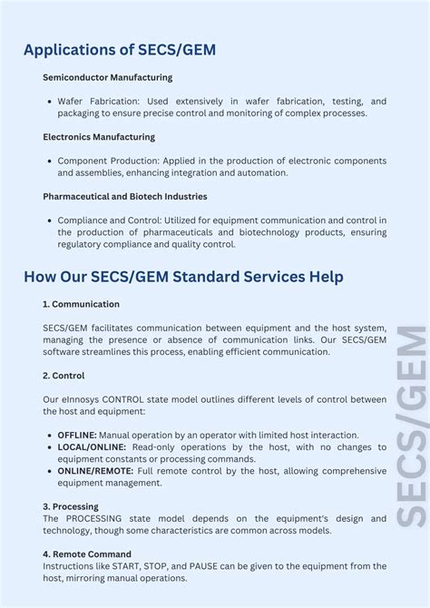 Ppt Introduction To Secs Gem Communication Interface Protocols For Semiconductor Powerpoint