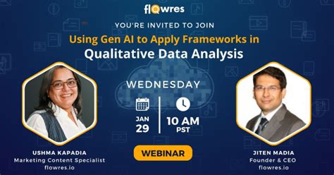 Online Webinar Using Genai To Apply Frameworks In Qda [jan 29 2025] Flowres Blog Flowres