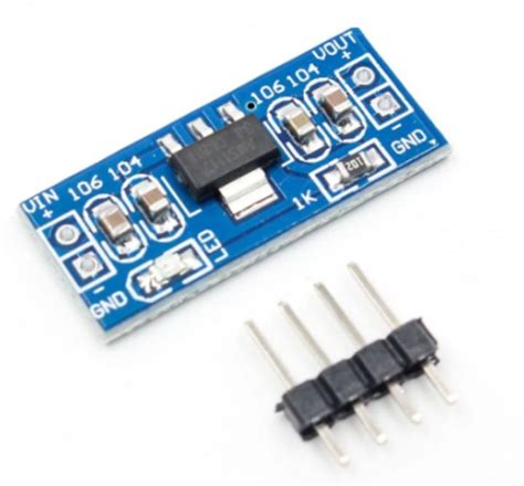 Ams1117 Dc Step Down 45v 7v To 33v Power Supply Module For Arduino