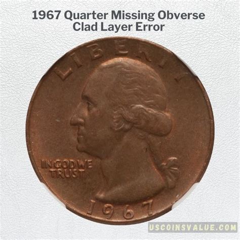 1967 Quarter Value No Mint Mark SMS Valuable Errors