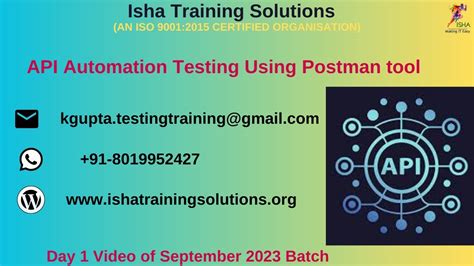 Api Automation Testing Using Postman Tool Day 1 {introduction To Api Basics} Youtube