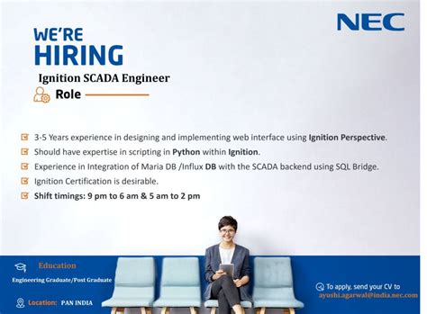 Ayushi Agarwal On Linkedin Ignition Scada Hiring Immediatejoiner Mariadb Influxdb Python