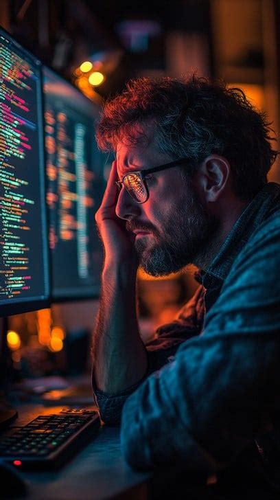 Free Focused Coding Session Image Download At Stockcake