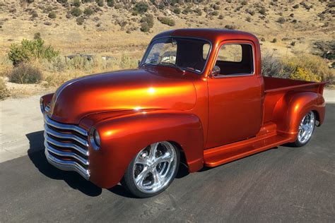 1951 Chevrolet 3100 Custom Pickup Front 3 4 224298
