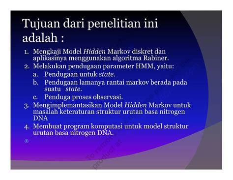 Aplikasi Hidden Markov Model Pdf