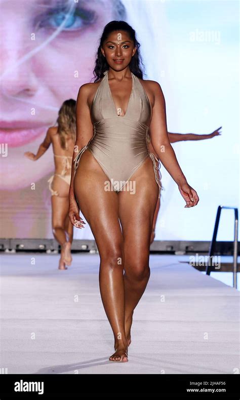 Miami Beach Florida July 16 Miss World California Manju Bangalore