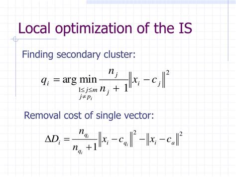 Ppt Iterative Shrinking Method For Generating Clustering Powerpoint