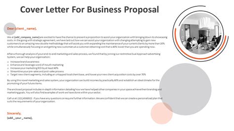 Business Plan Cover Letter