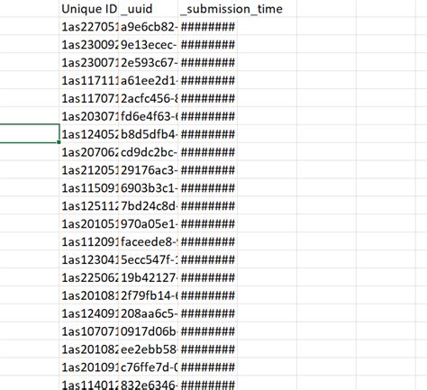 Issue With Data Download Only Selected Columns From The First Group Are Downloaded Data