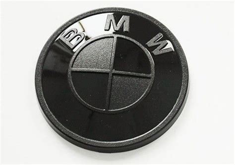 Bmw Badge Blacked Out 86mm 3 Series 4 Series 5 Series Car Accessories