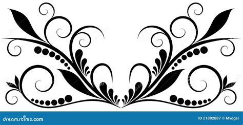 Abstract Swirl Design Element Stock Illustration Illustration Of