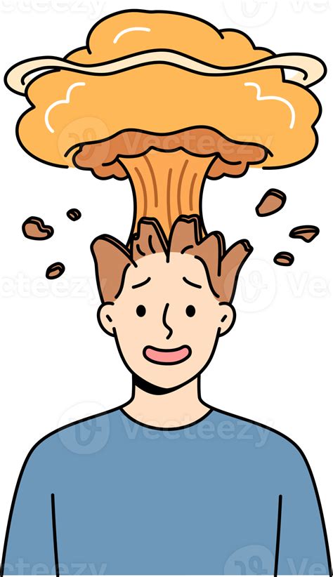 Man Feels Explosion In Head Due To Brain Overload With Unnecessary Data And Lack Of Information