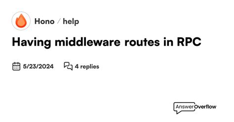 Having Middleware Routes In Rpc Hono
