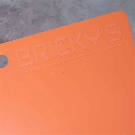 5 X Brickys Buddy Double Sided Mortar Board Orange Brickys Buddy