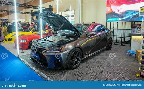 Modified Lexus Is350 In Car Modification Show Editorial Photography Image Of Sedan Comfort