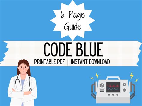 Code Blue Icu Nursing Study Guide Critical Care Notes Emergency