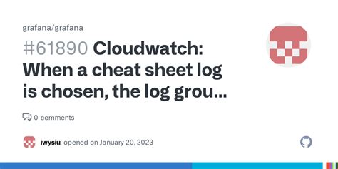Cloudwatch When A Cheat Sheet Log Is Chosen The Log Groups Are