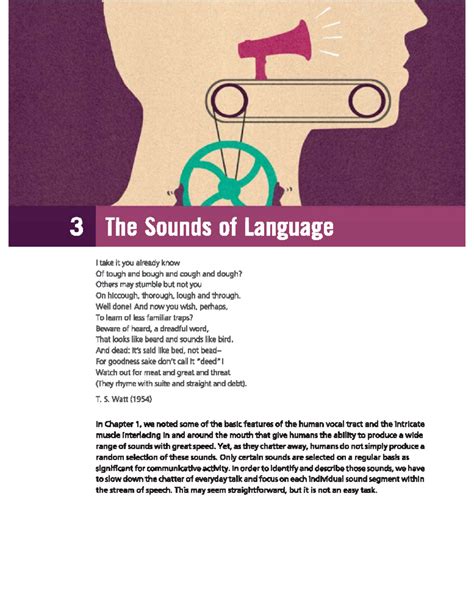 Phonetics And The Sounds Of Language Course Code Ling101 Studocu